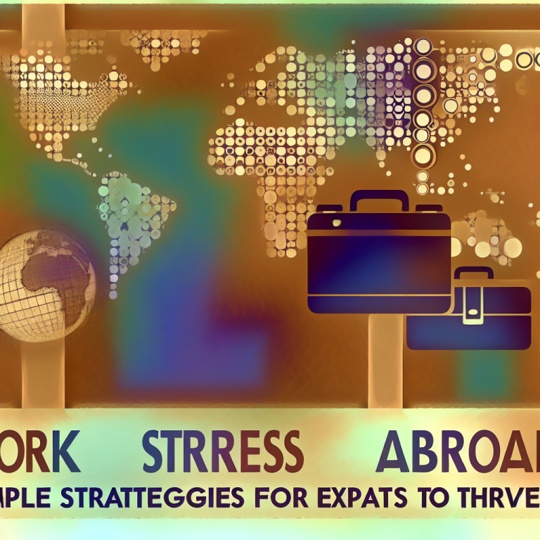 Work Stress Abroad: Simple Strategies for Expats to Thrive | Coworkism